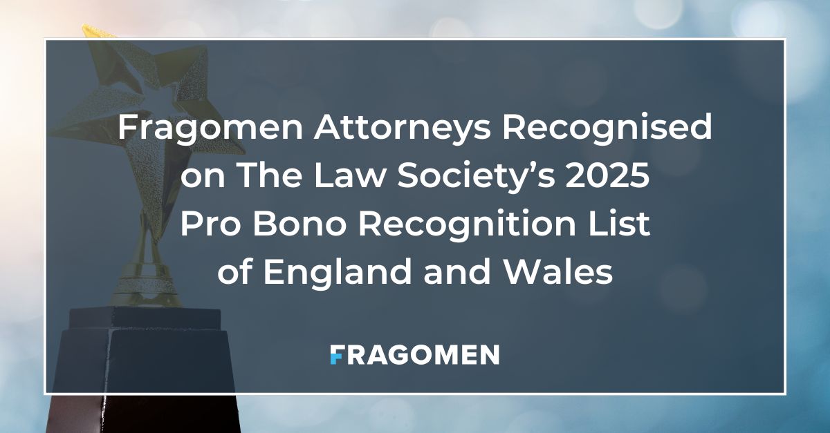 Fragomen Attorneys Recognised on The Law Society’s 2025 Pro Bono ...