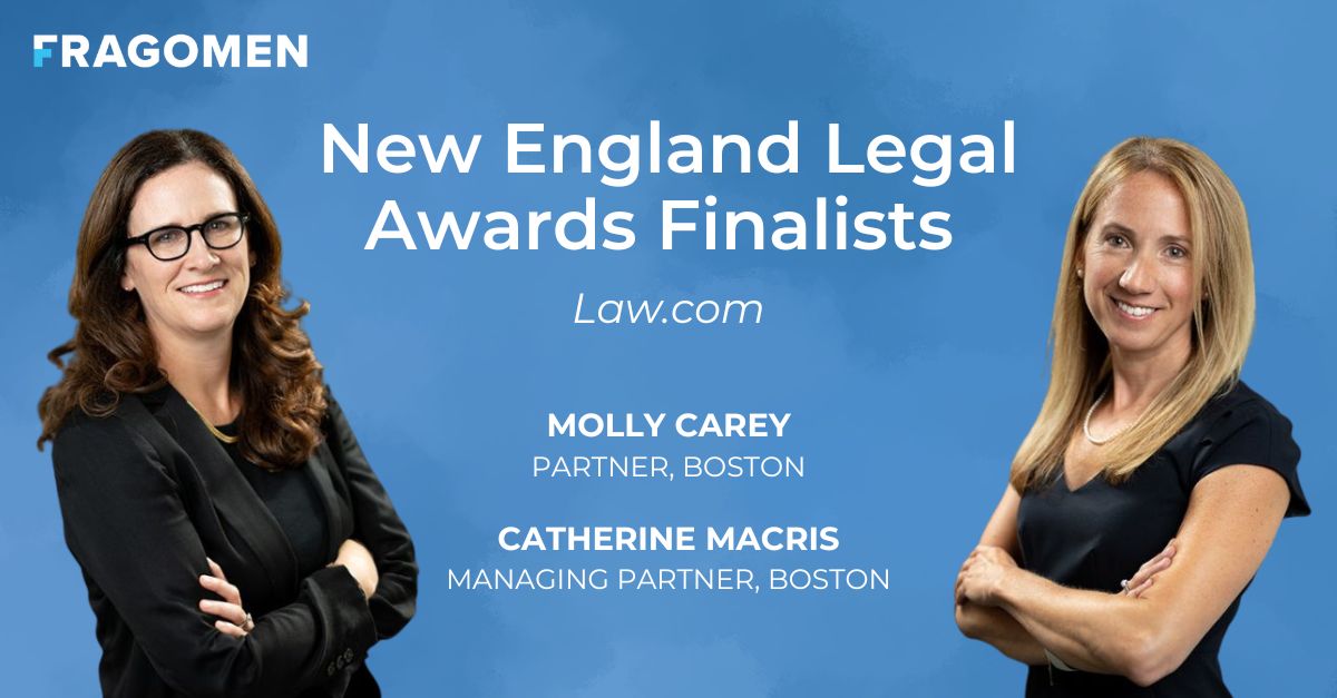 Partners Molly Carey and Catherine Macris Named 2025 New England Legal ...