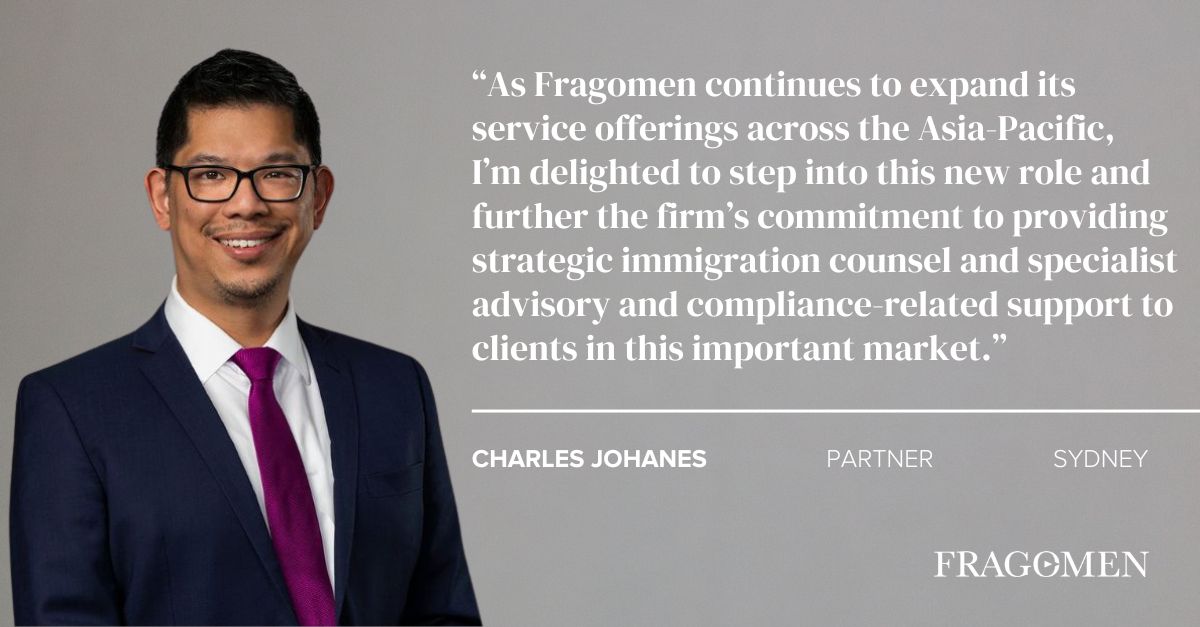 LawyersWeekly: Fragomen appoints new partner | Fragomen, Del Rey ...