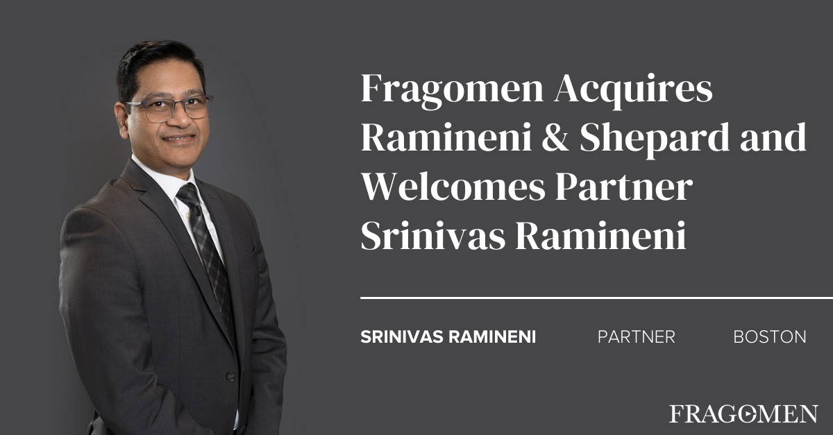Fragomen Acquires Ramineni & Shepard and Welcomes Partner Srinivas ...
