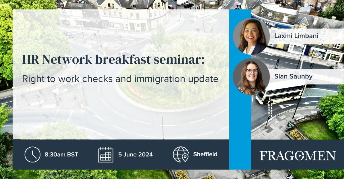 HR Network breakfast seminar: Right to work checks and immigration ...