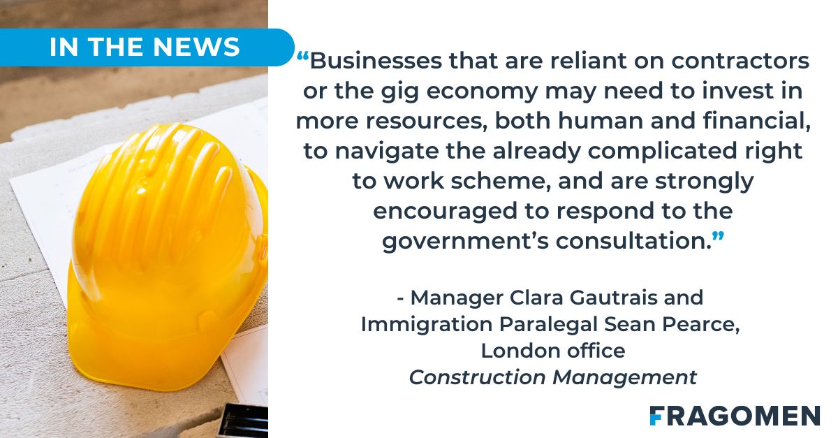 Construction Management: Illegal Working in Construction: Expanding ...