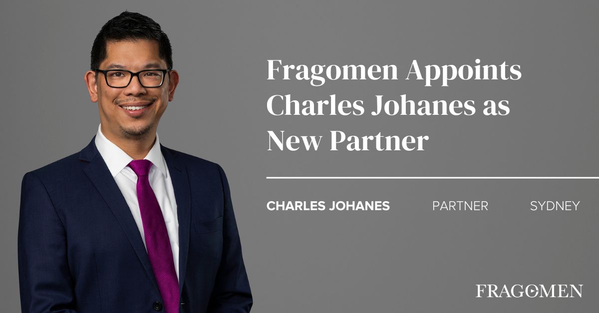 Fragomen Appoints Charles Johanes as New Partner | Fragomen, Del Rey ...