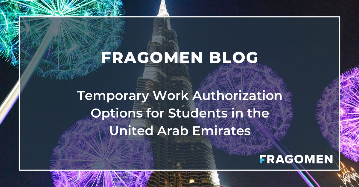 Temporary Work Authorization Options for Students in the United Arab ...
