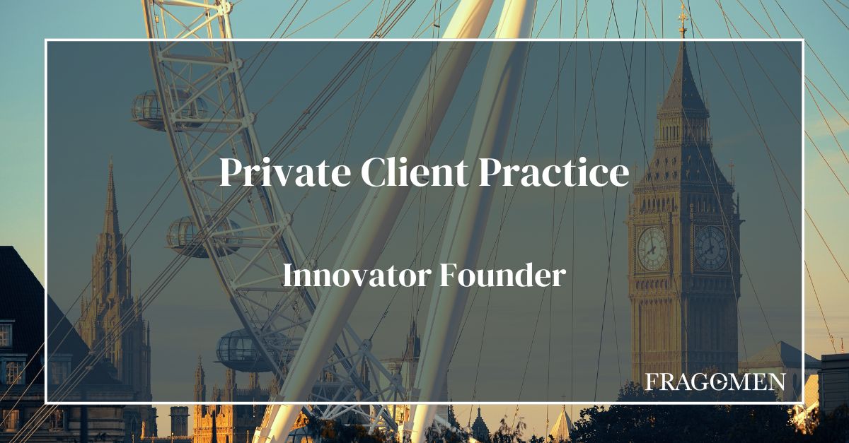 Innovator Founder | Private Client Practice | Fragomen, Del Rey ...
