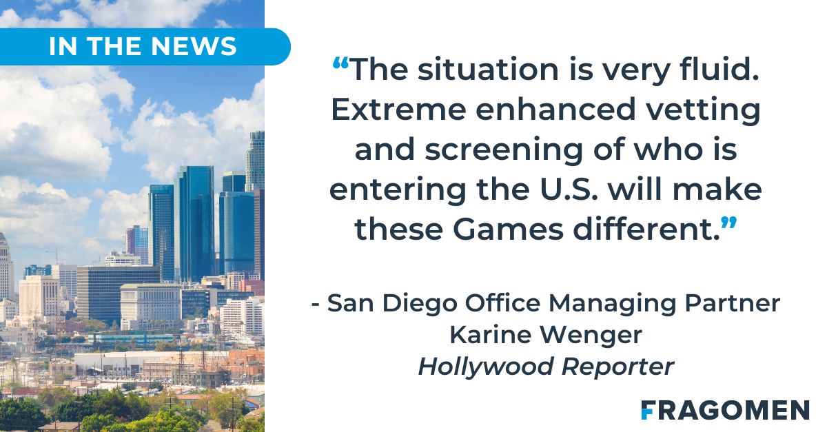 The Hollywood Reporter: Will Trump Torch L.A.’s Olympics? | Fragomen ...