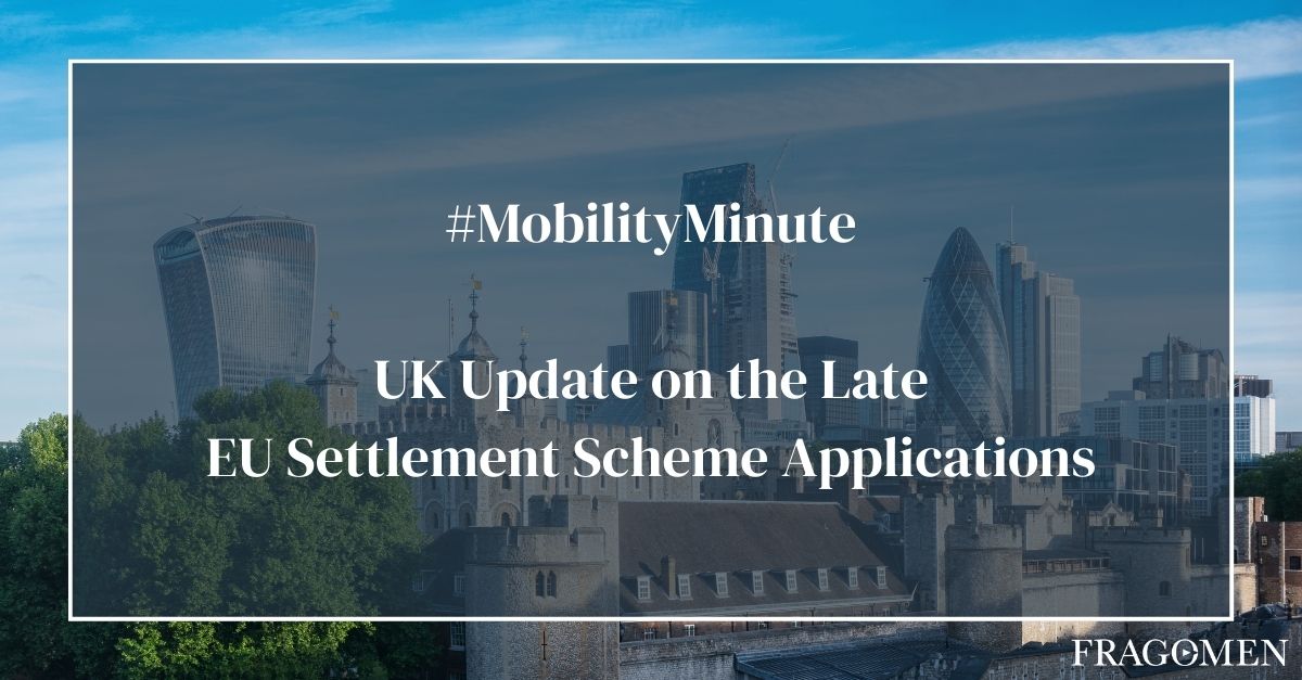 UK Update on the Late EU Settlement Scheme Applications | # ...