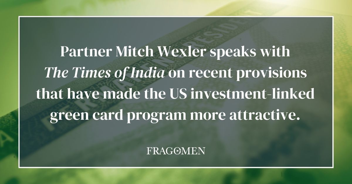 The Times of India: 'Recent provisions have made US investment-linked ...