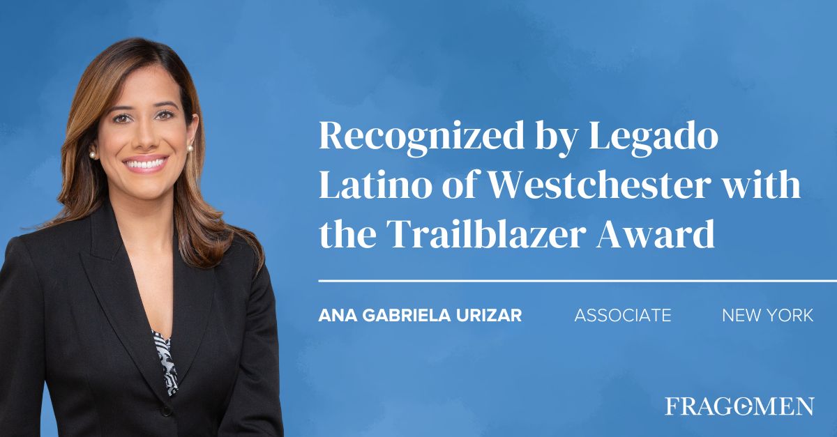 Associate Ana Gabriela Urizar Recognized by Legado Latino of ...