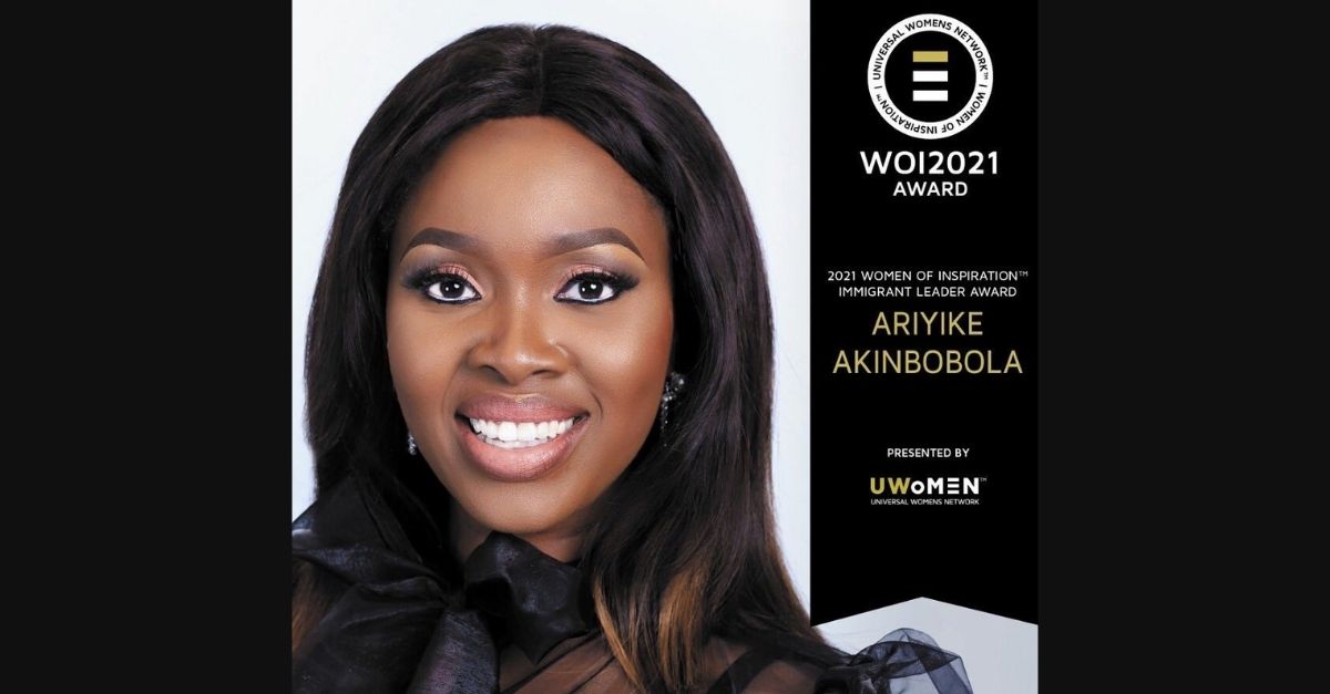 Ariyike Akinbobola Receives 2021 Women of Inspiration Immigrant Leader ...
