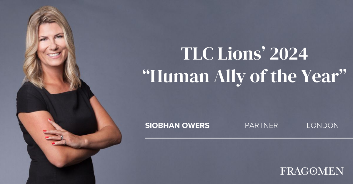 Siobhan Owers Recognised as “Human Ally of the Year” at TLC Lions’ 2024 ...
