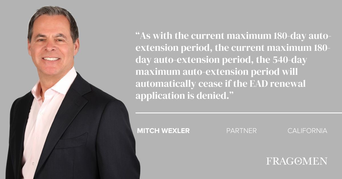 Times of India: Indians with pending EAD applications stand to benefit ...