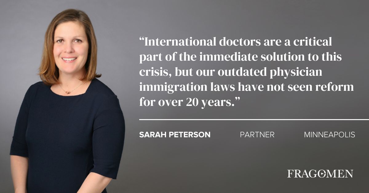 Law360: Smart Immigration Reform Can Improve Health Care Access ...