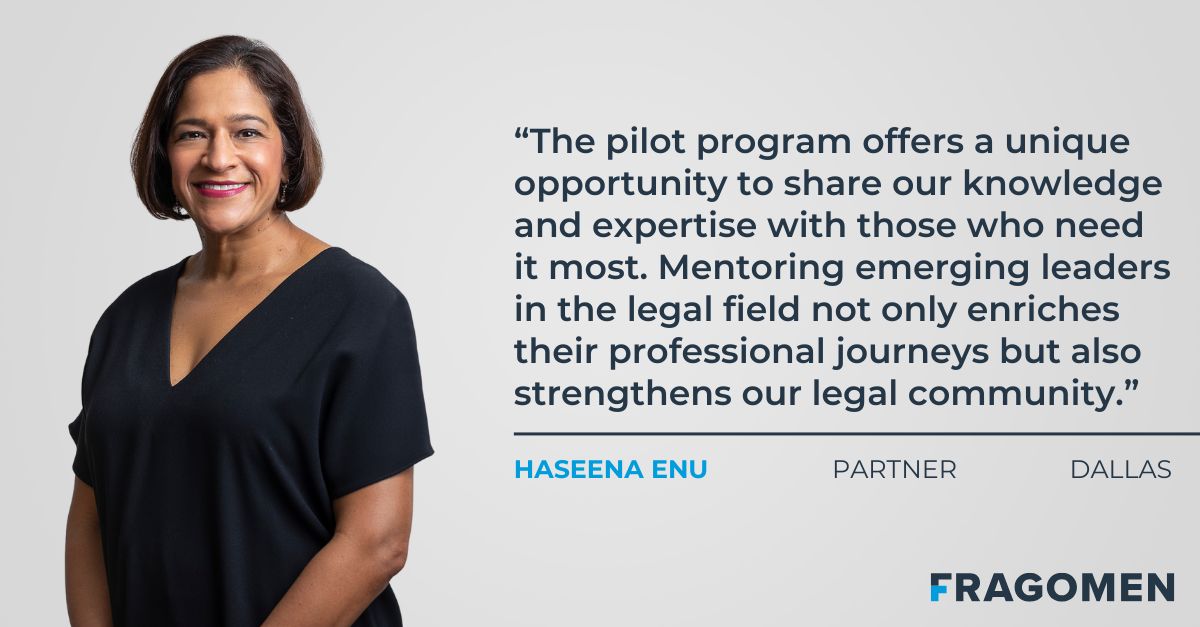 American Bar Association: Q&A with Haseena Enu: A “Firm” Commitment to ...