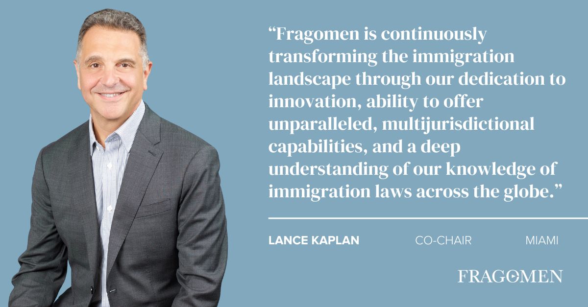 Lexology: WWL Thought Leader Q&A with Lance Kaplan | Fragomen, Del Rey, Bernsen & Loewy LLP