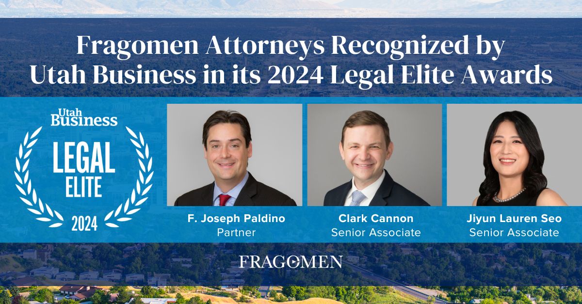 Utah Business Recognizes Fragomen Salt Lake City Lawyers in Legal Elite ...