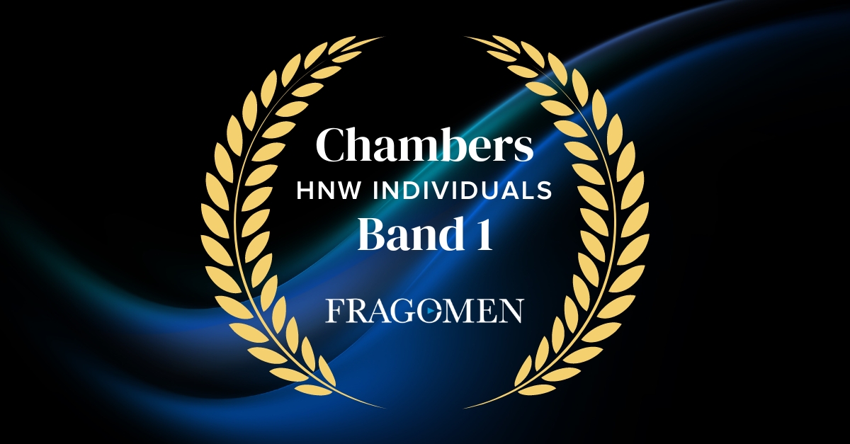 Fragomen Ranks as Band 1 in Chambers and Partners High Net Worth Legal Guide 2024 | Fragomen ...